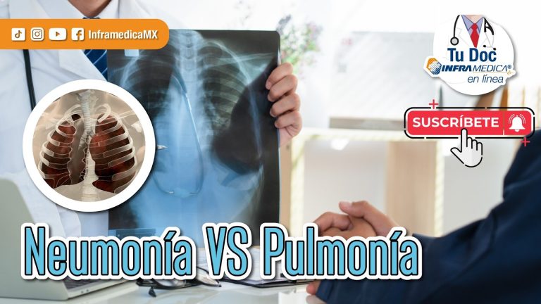 ¿Qué Diferencia Hay Entre Neumonía y Pulmonía? Guía Completa para ...